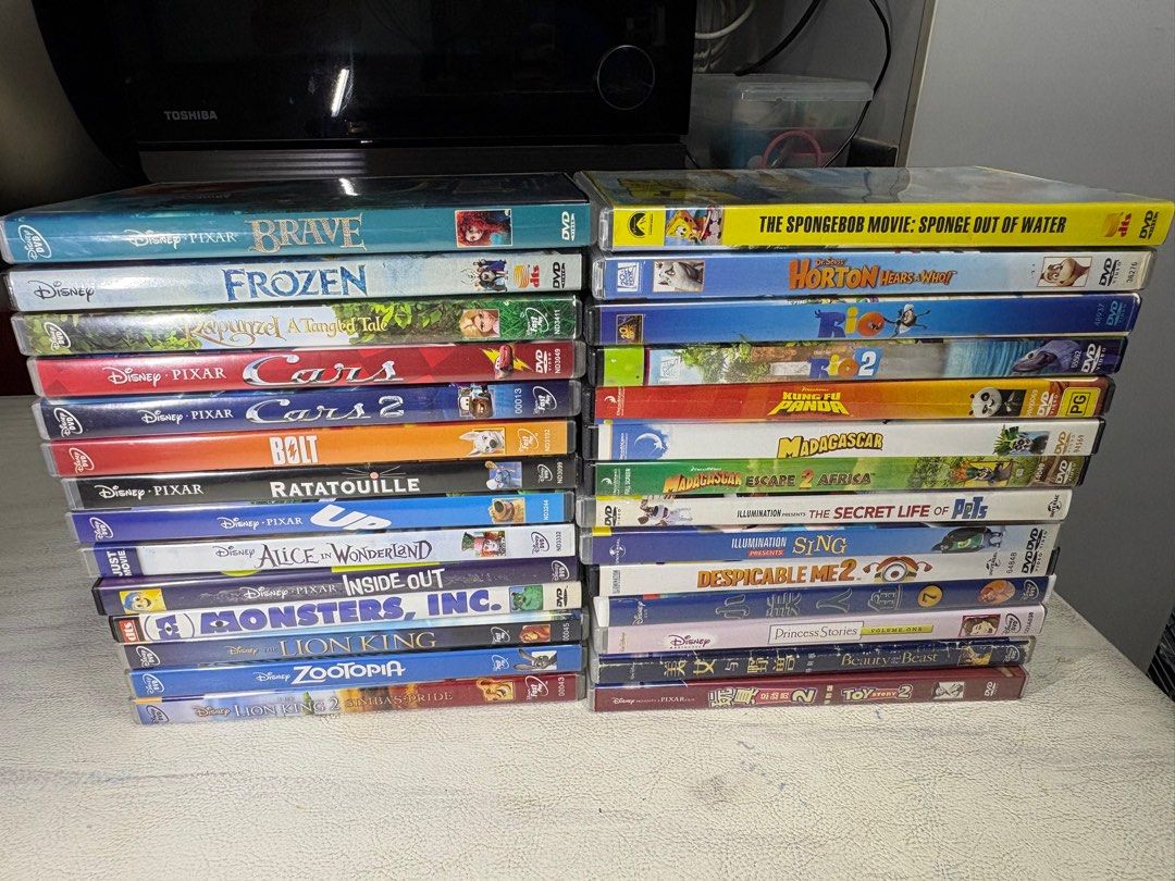 Disney Pixar Movies and others cartoon (Take All @$50), Hobbies & Toys ...