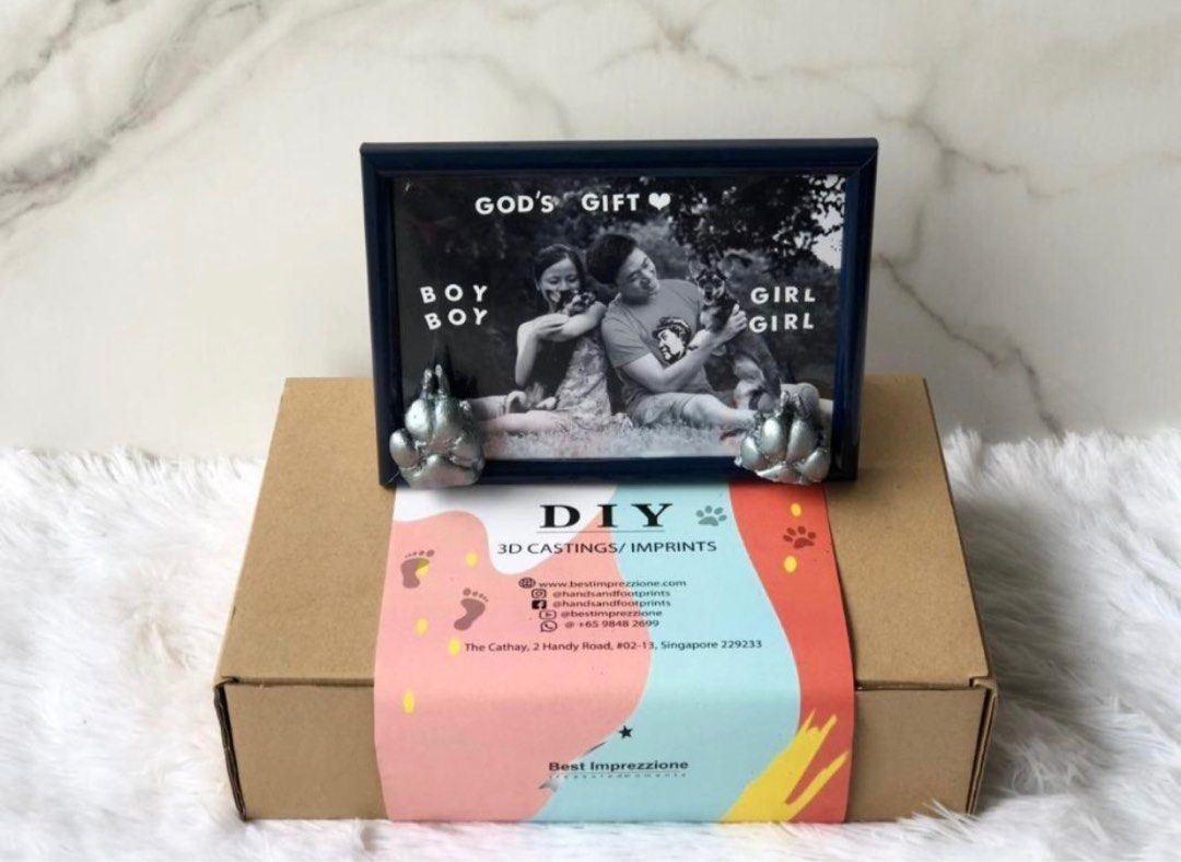 Diy casting kit pet baby, Hobbies & Toys, Art & Prints on Carousell