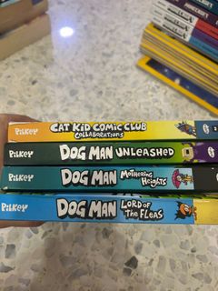 Dog Man and Cat Kid Comic Club Book Set, Hobbies & Toys, Books ...