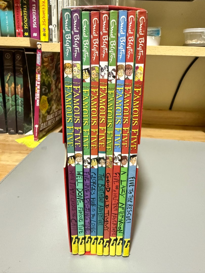 Enid Blyton Famous Five Adventures Collection, Hobbies & Toys, Books ...