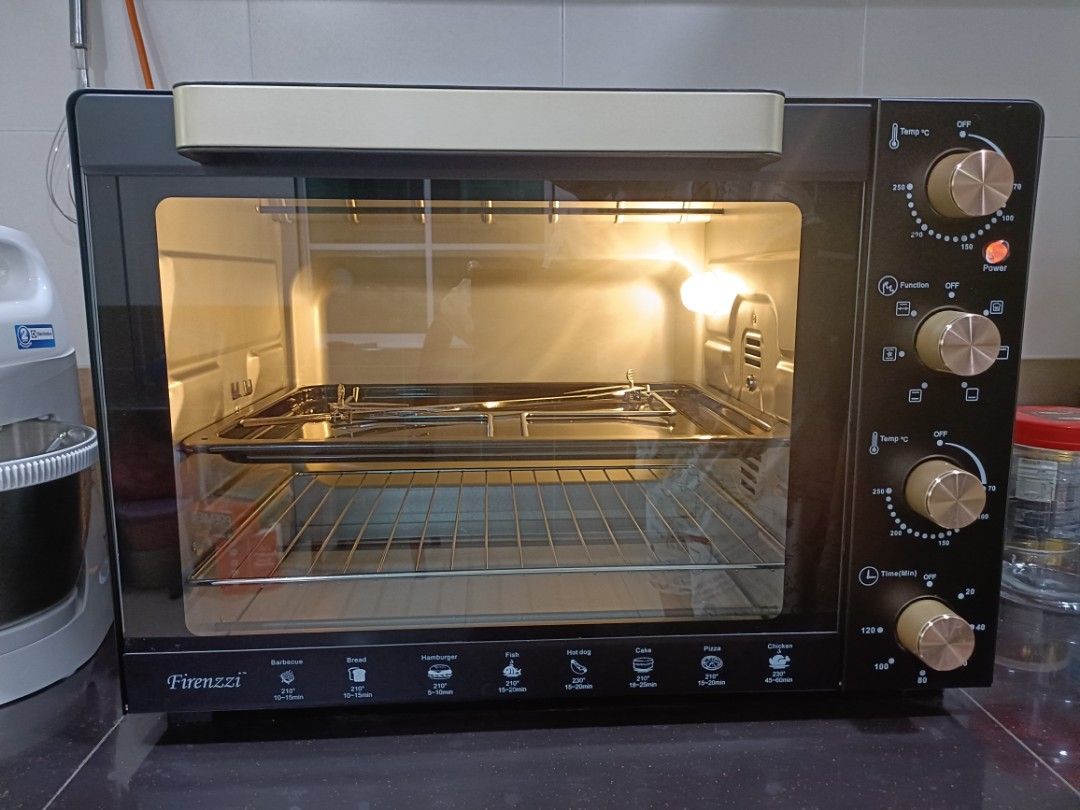 Firenzzi Electric Oven (Model: TO-3060BK), TV & Home Appliances ...
