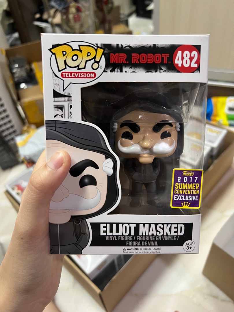 Funko Pop! Mr. Robot Elliot Masked #482, Hobbies & Toys, Toys & Games ...
