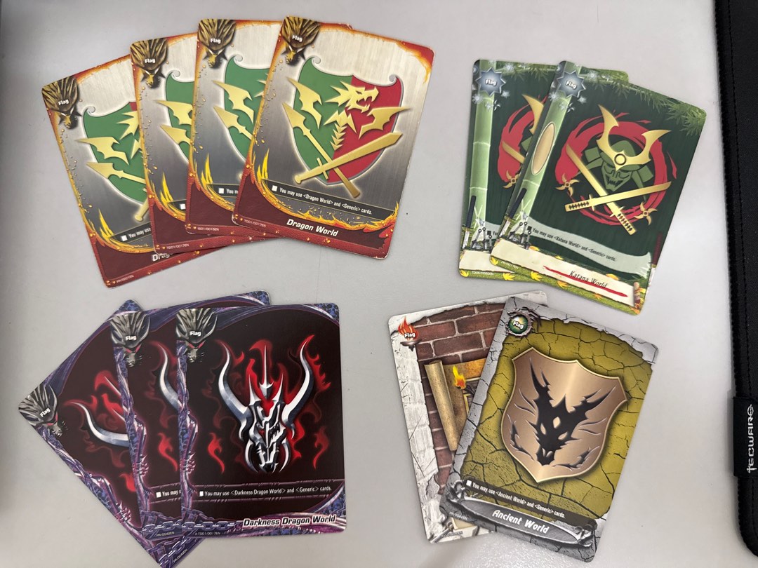 Future Card Buddyfight Trading Cards - Flags |Dragon|Darkness Dragon ...