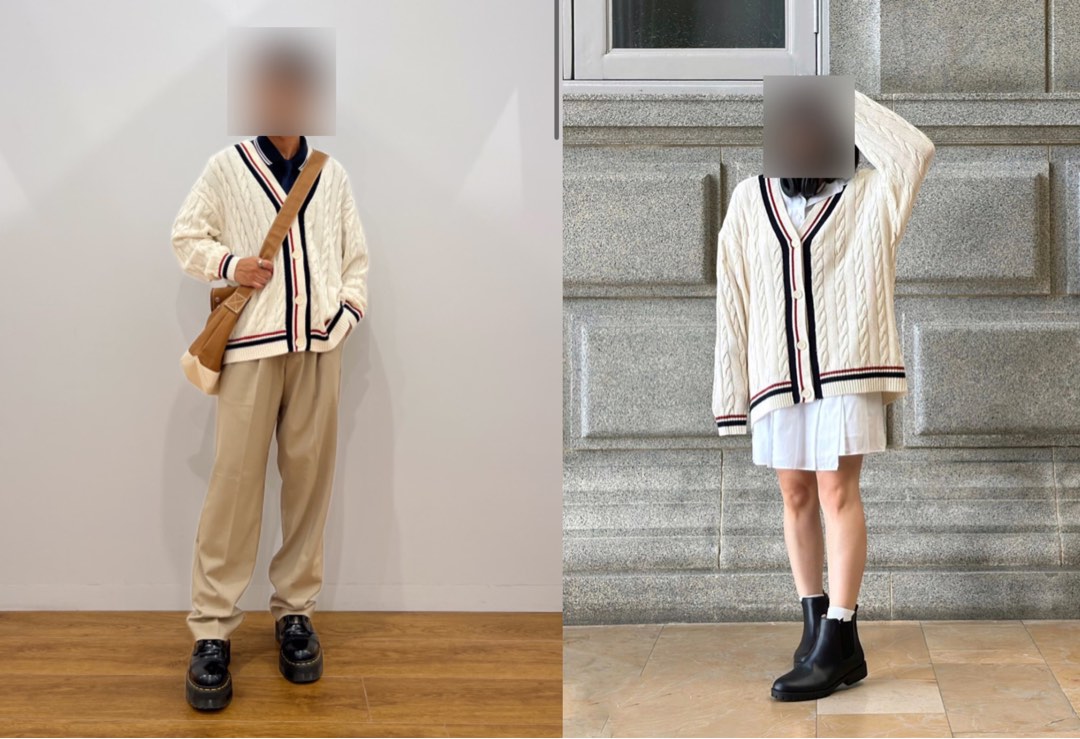 GRAILS ️OVERSIZED UNIQLO x JW ANDERSON CRICKET CARDIGAN, Women's ...