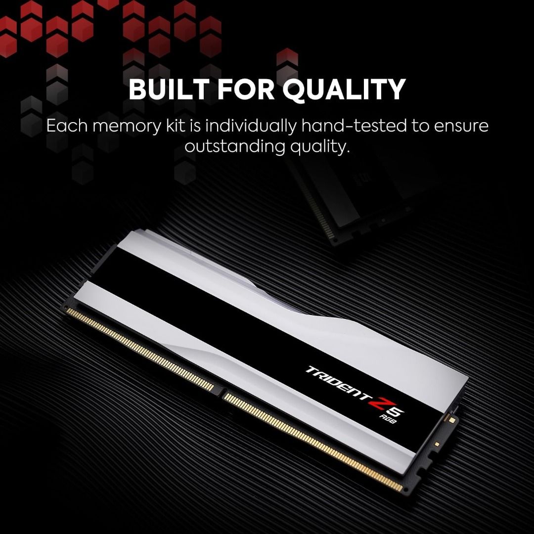 g.skill Trident Z5 RGB DDR5-7600 CL38-48-48-121 1.35V 48GB (2x24GB ...
