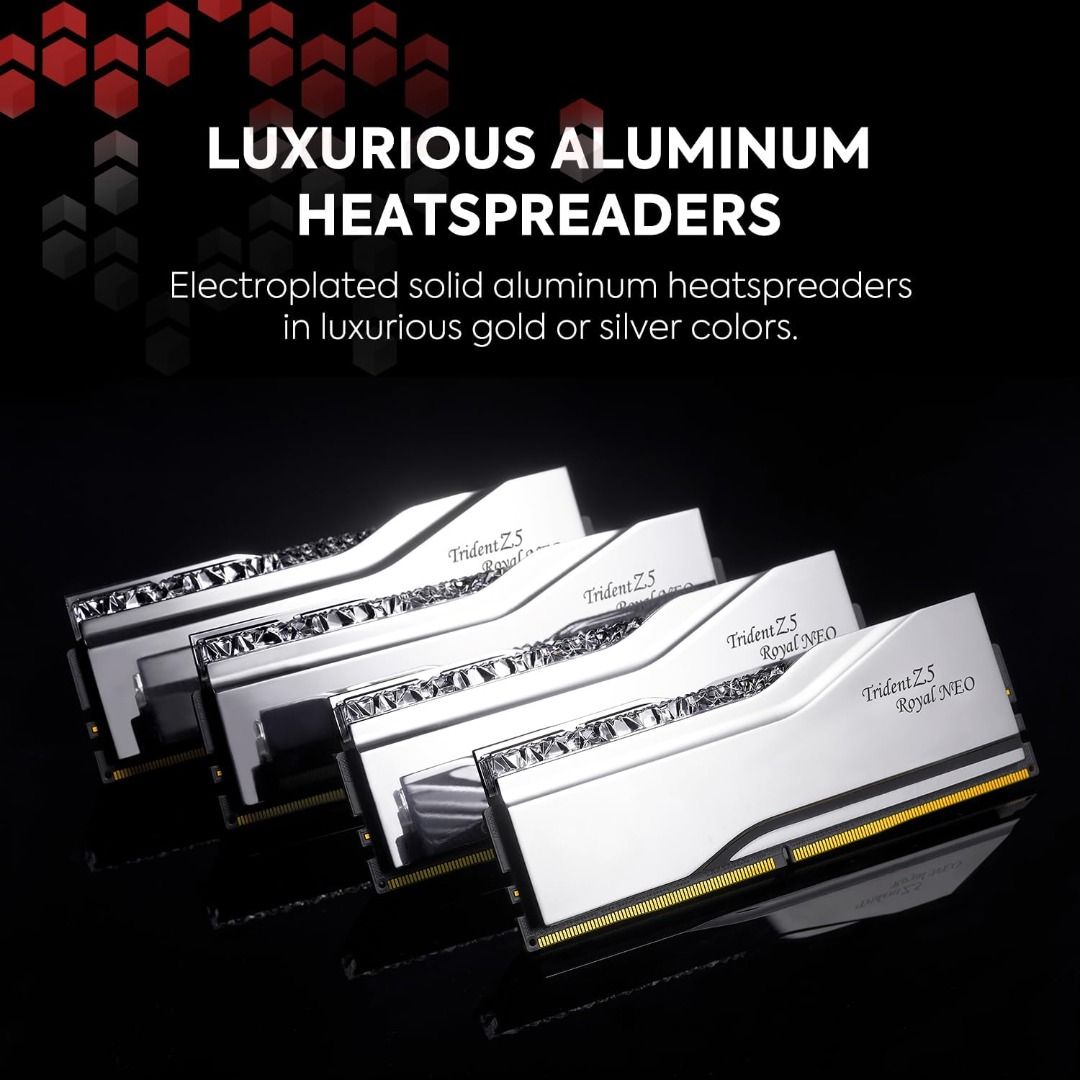 g.skill Trident Z5 Royal Neo DDR5-6000 CL26-36-36-96 1.45V 48GB (2x24GB ...