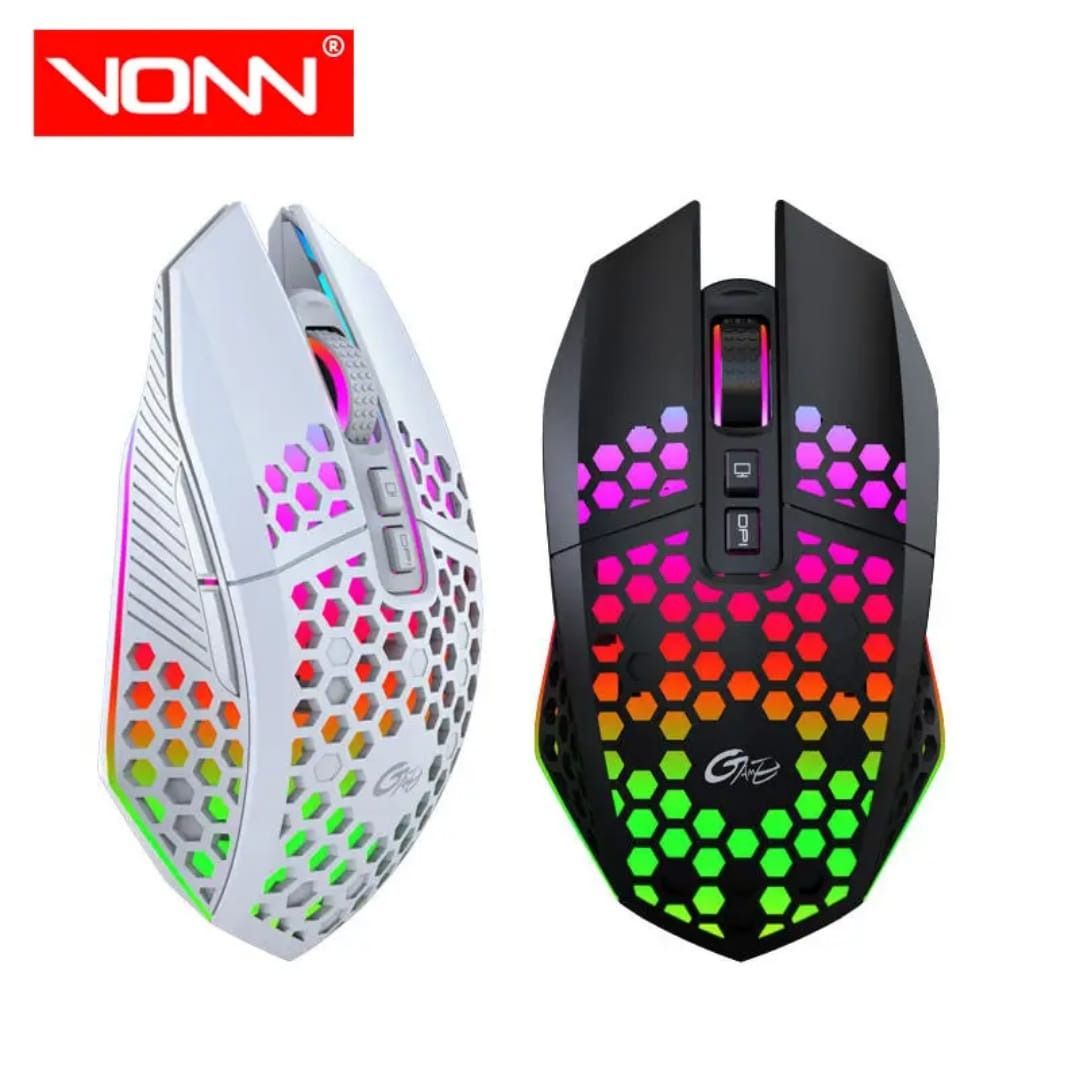 (1hr delivery) honeycomb RGB wireless mouse, Computers & Tech, Parts ...