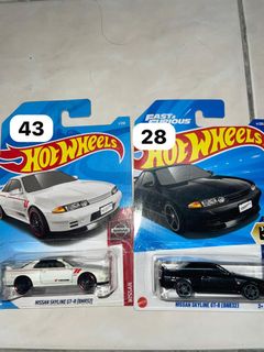 Hot Wheels Nissan Skyline GT-R (BCNR33), Hobbies & Toys, Toys & Games ...