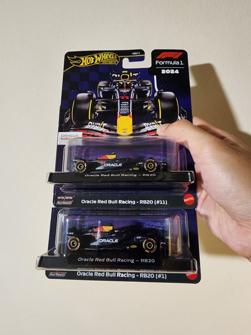 Hot Wheels Oracle Red Bull Racing RB20 F1 2024 (Set), Hobbies & Toys ...