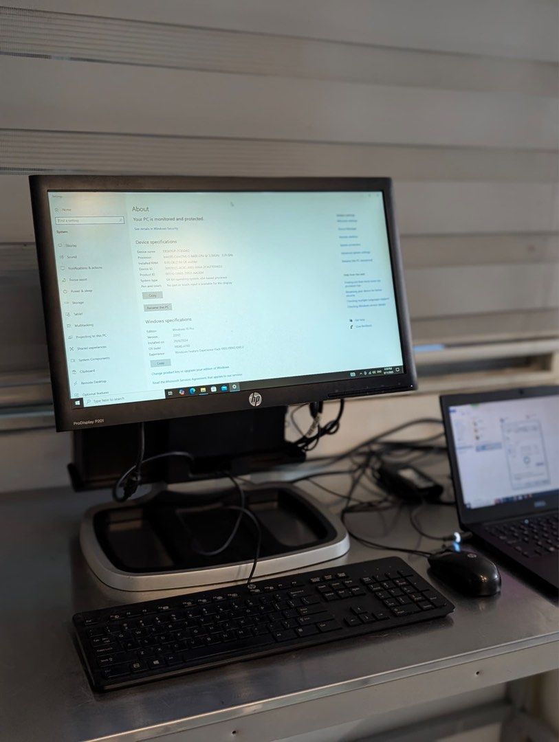 HP Desktop PC with Monitor, Keyboard, and Mouse, Computers & Tech ...