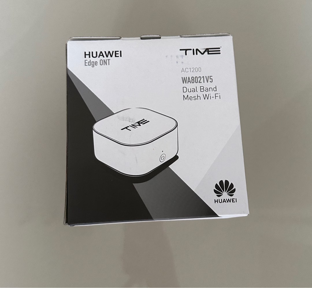 Huawei Edge ONT AC1200 WA8021V5 dual band mesh WiFi router, Computers ...