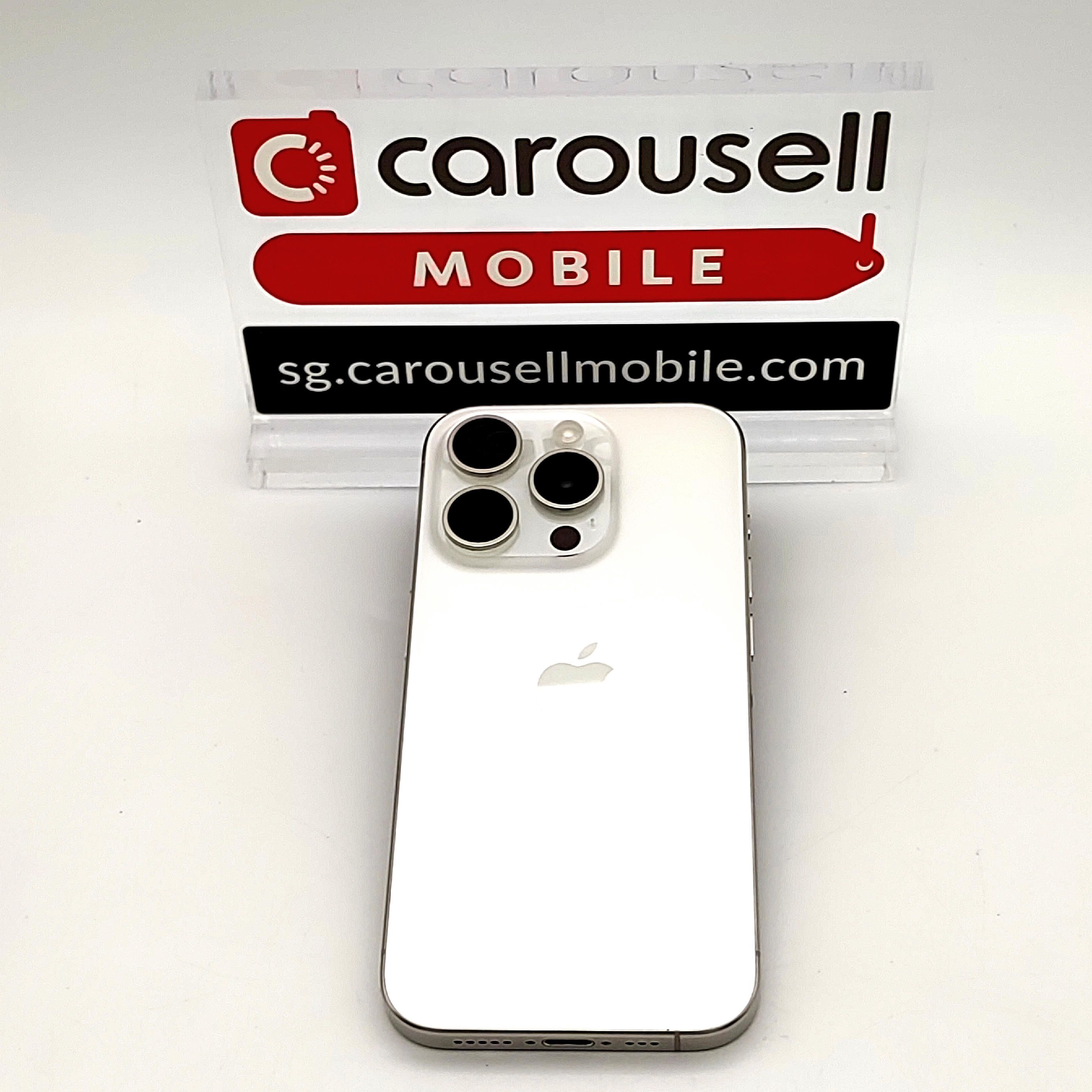 iPhone 15 Pro White Titanium 256GB, Mobile Phones & Gadgets, Mobile ...