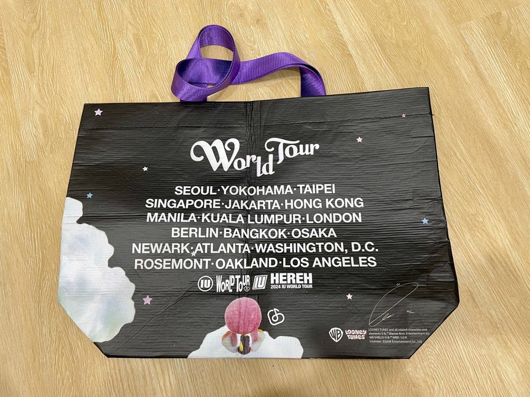 IU x Tweety Reusable Shopping Bag (The Winning World Tour Concert ...