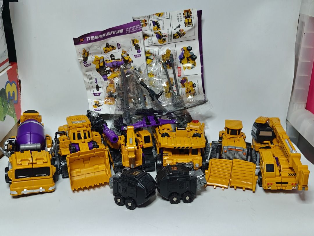 Jinjang 變形金剛 Transformers Devastor Combiner Decepticon MP Classic G1 ...