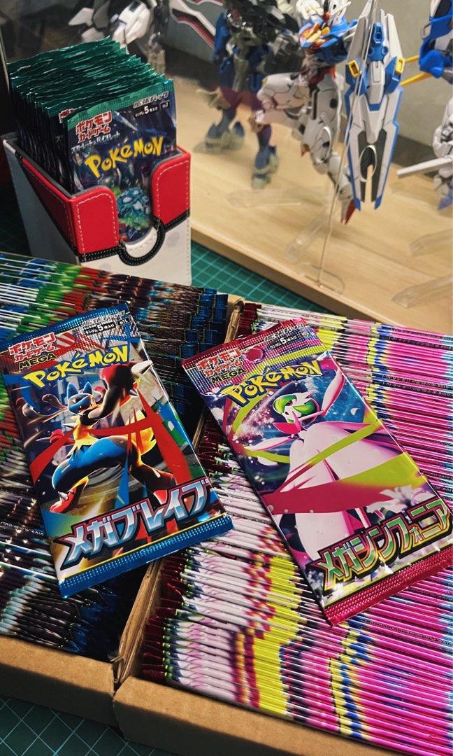 [JP] Pokemon Mega Evolution Booster Packs, Hobbies & Toys, Toys & Games ...