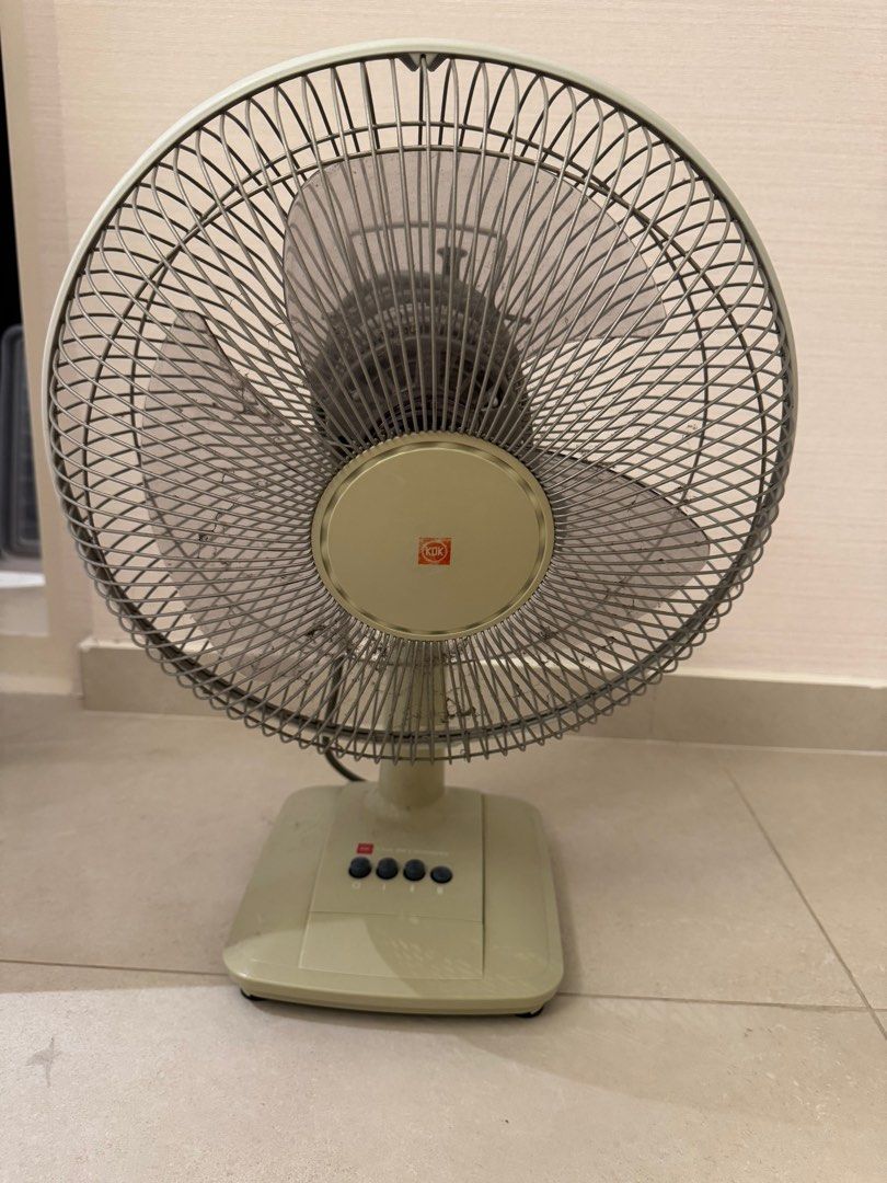 KDK Table Fan - Not Working, Furniture & Home Living, Lighting & Fans ...