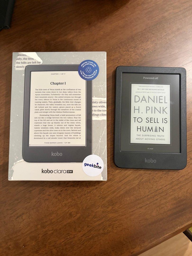 Kobo Clara BW 6" E-reader - Like New, Mobile Phones & Gadgets, E-Readers on Carousell