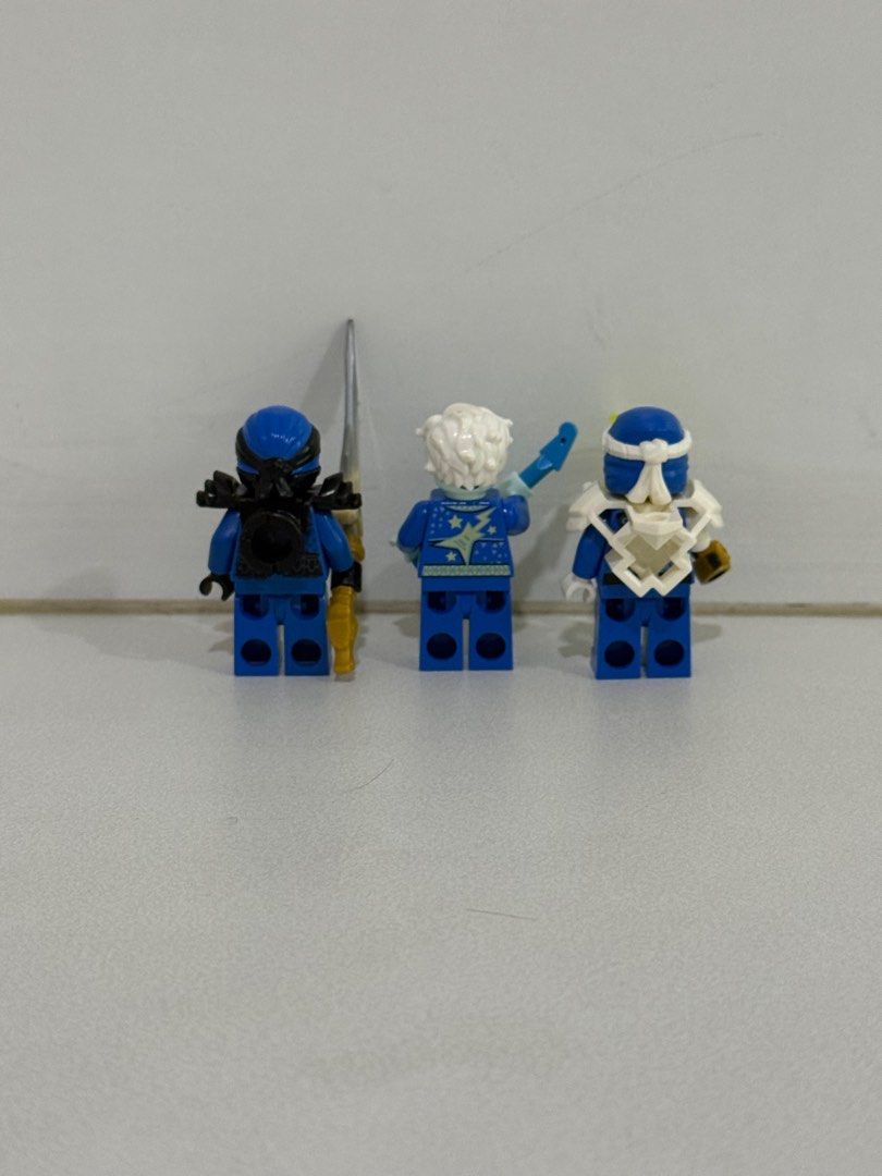 LEGO Ninjago Jay Minifigure Lot, Hobbies & Toys, Toys & Games on Carousell