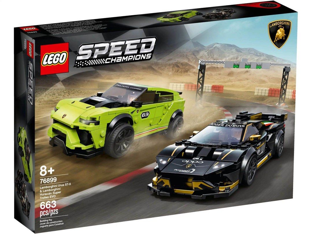 [Cheapest] LEGO Speed Champions Lamborghini Urus ST-X & Huracán Super ...