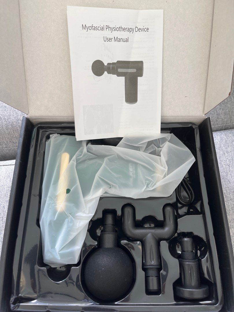 Massage Gun - Myofascial Physiotherapy Device, Health & Nutrition ...