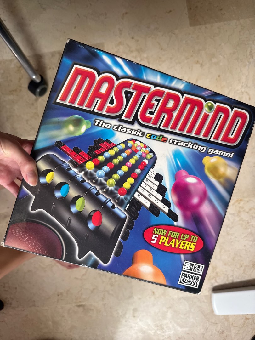 Mastermind Board Game - Parker, Hobbies & Toys, Toys & Games on Carousell