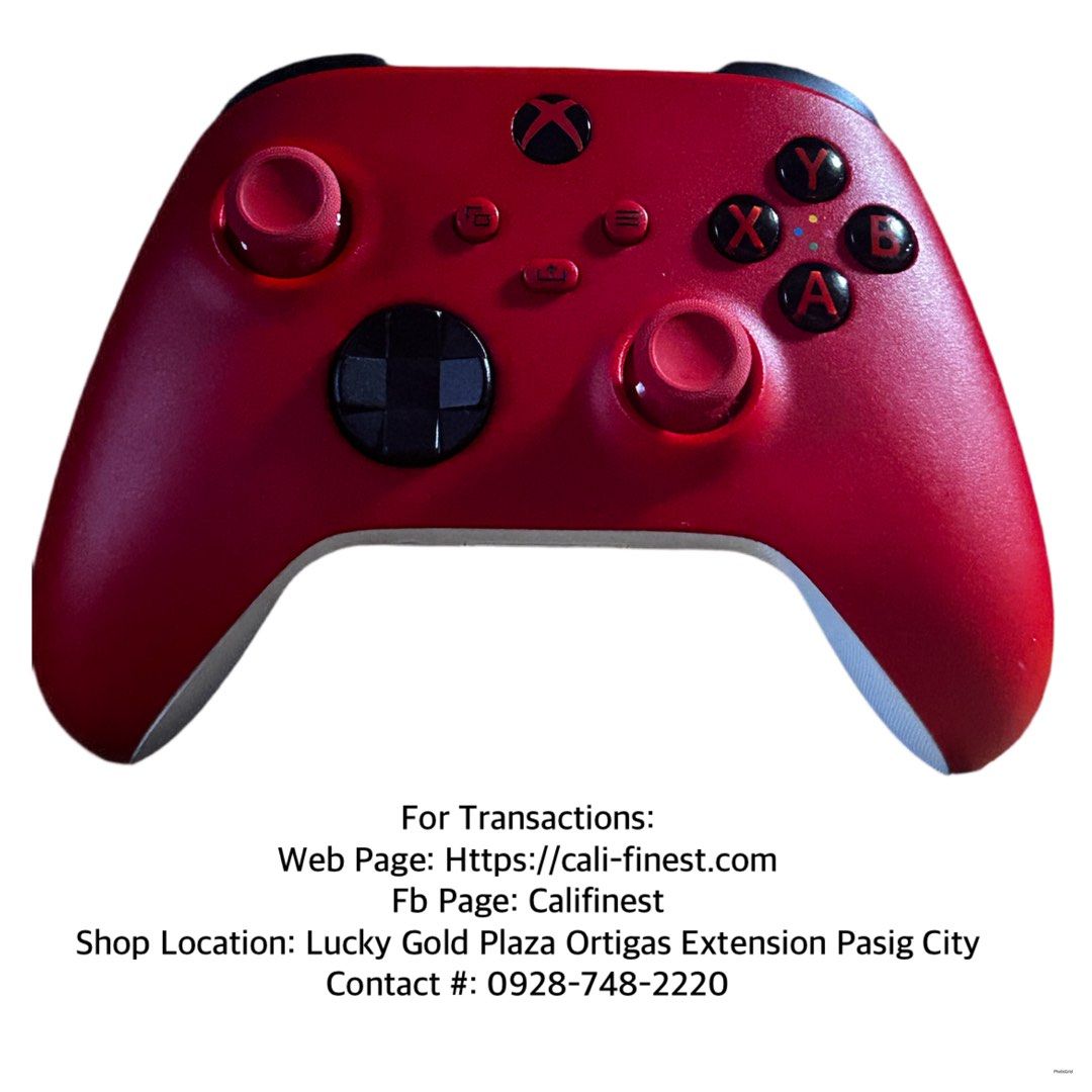 Microsoft Xbox One Wireless Controller Red Model 1914, Video Gaming ...