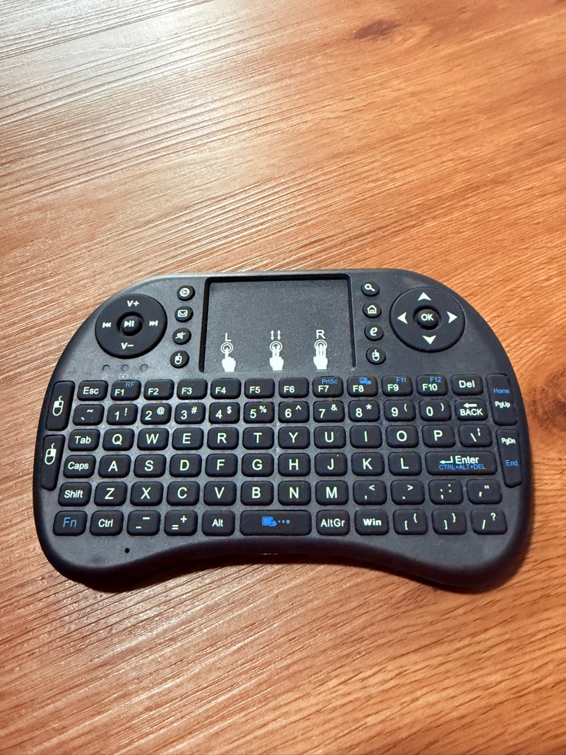 Mini wireless keyboard mouse touchpad combo, Computers & Tech, Parts ...