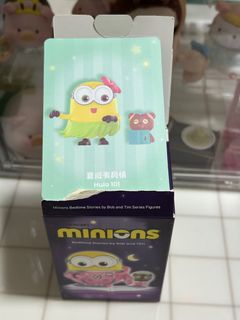 [Sealed BNIF] Pop Mart Minions Bedtime Stories by Bob and Tim Spooky ...