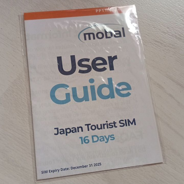 Mobal Japan Physical SIM Card 16 Days 50GB, Mobile Phones & Gadgets ...