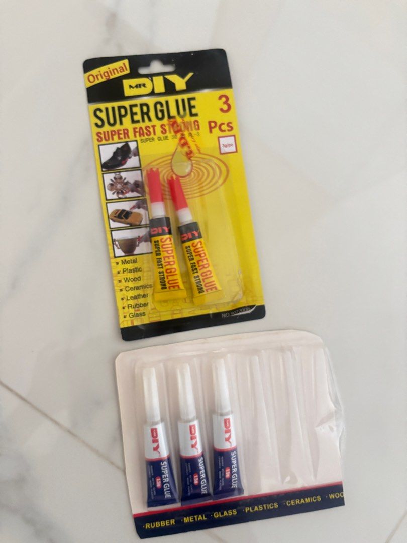 MR DIY Super Glue - 5 pcs. $0.5 each, Hobbies & Toys, Stationery & Craft, Craft Supplies & Tools ...