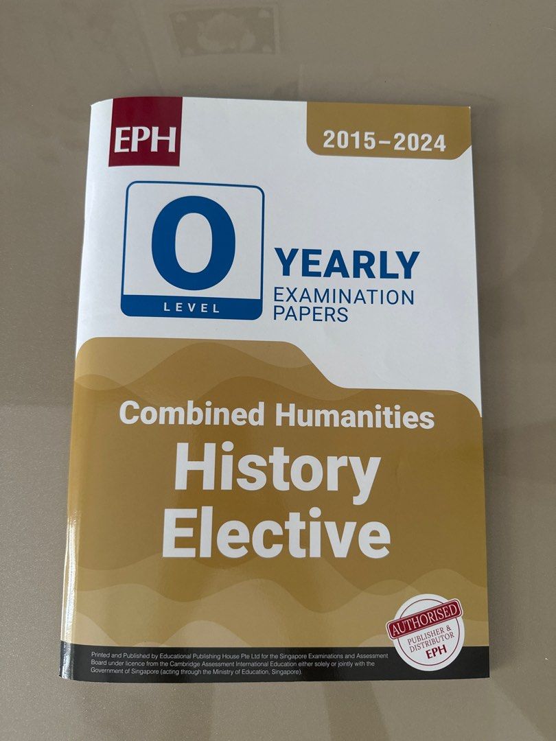 O Level Combined Humanities History Elective Yearly Exam Papers, Hobbies & Toys, Books ...