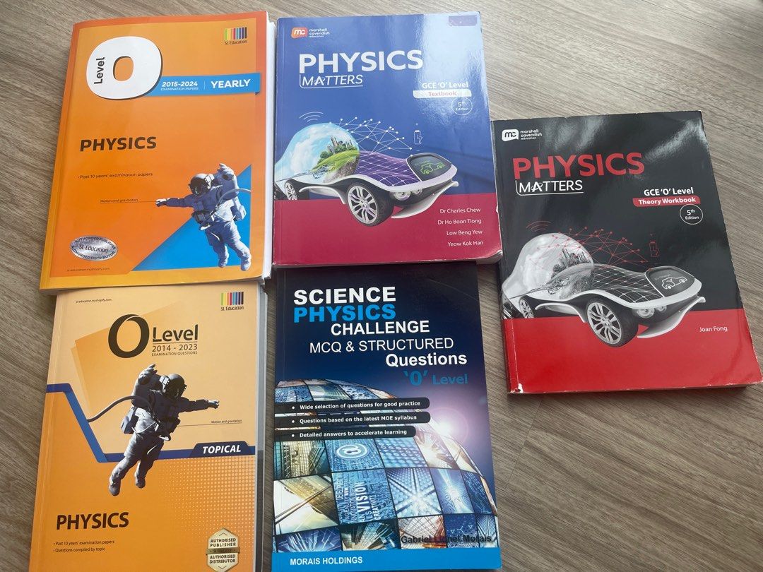 O Level Physics Textbooks & Ten Years Series (bundle), Hobbies & Toys ...
