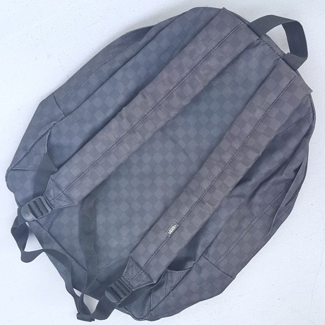 Original VANS Backpack, Off The Wall Model, GRAY Haversack, Trendy ...