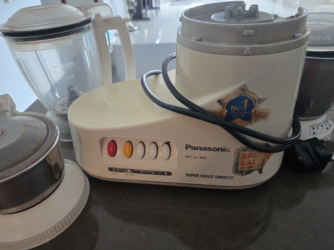 Panasonic Super Mixer Grinder, TV & Home Appliances, Kitchen Appliances ...