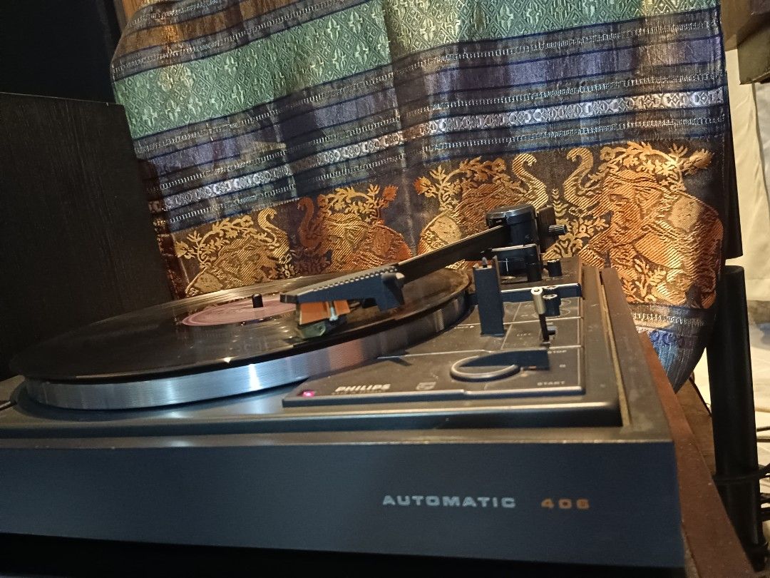 Philips Automatic 406 Turntable DC Servo Belt Drive Record Player ...