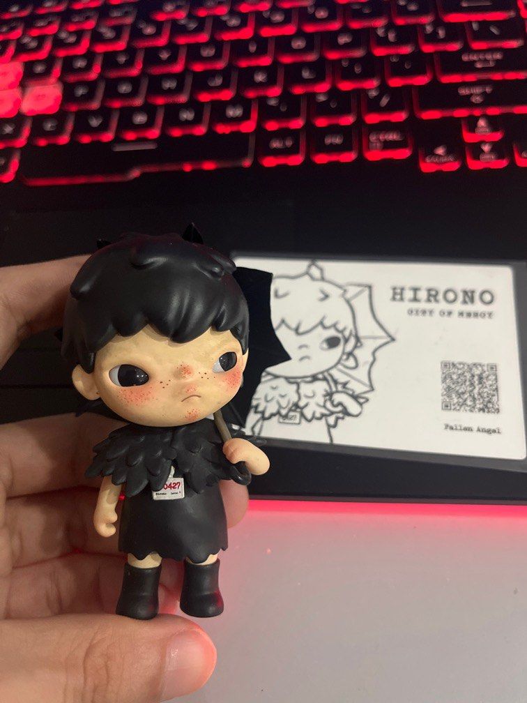 popmart hirono City of mercy fallen angel, Hobbies & Toys, Toys & Games ...