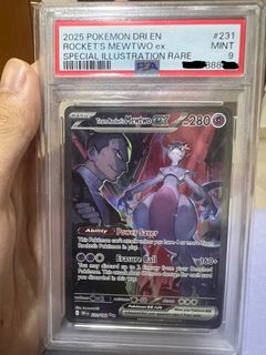 PSA 9 POKEMON TCG - 2025 POKEMON DRI EN-DESTINED RIVALS #231 ROCKET'S ...