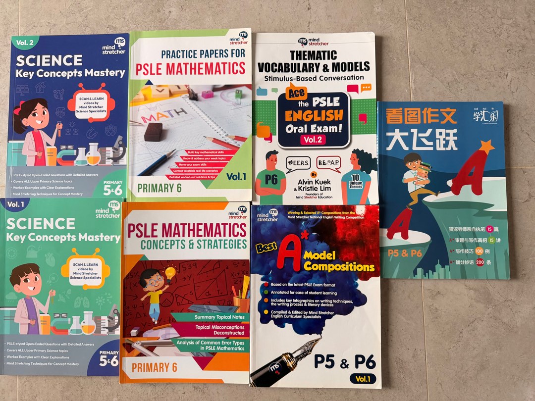 PSLE Must-have! Mindstretcher Guidebooks $16 per book., Hobbies & Toys ...