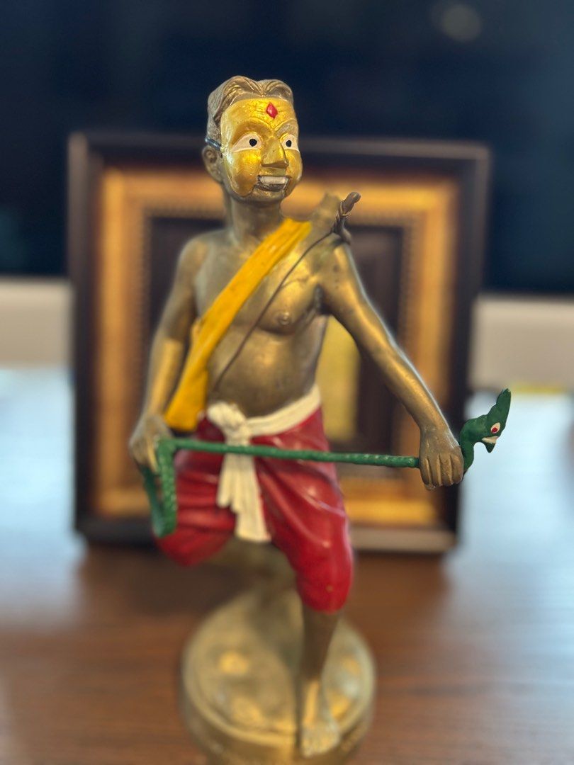 ️PTCS Gold Face Pan Boon Bucha 11” 👺, Hobbies & Toys, Religious Items ...