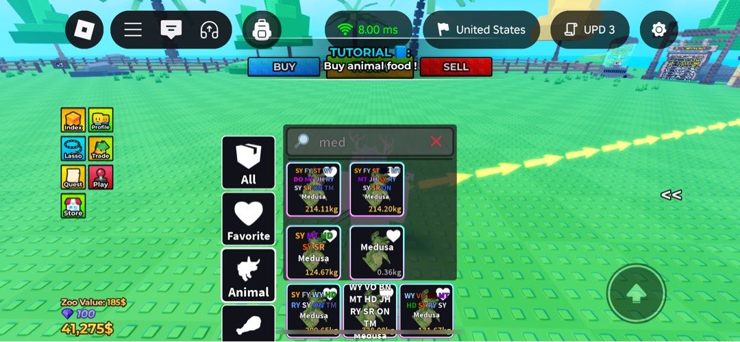 Roblox Raise Animals Rare Animals | Mosasaurus Medusa Skeleton Horse ...