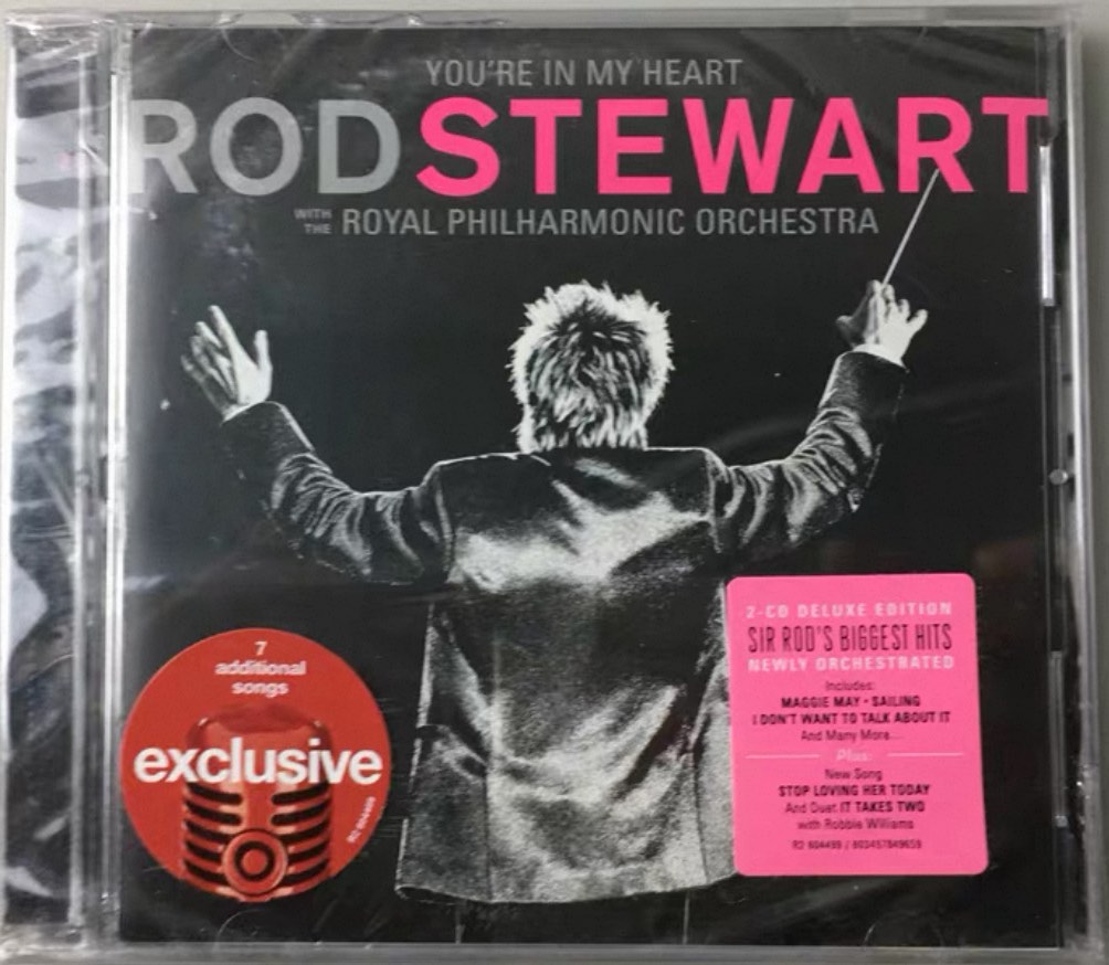 Rod Stewart With The Royal Philharmonic Orchestra Deluxe 2CD Target ...