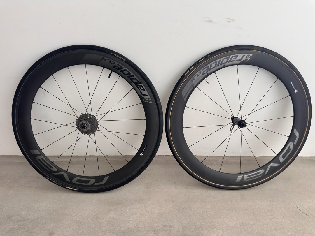 Roval Rapide CLX 60 Wheelset, Sports Equipment, Bicycles & Parts, Parts ...