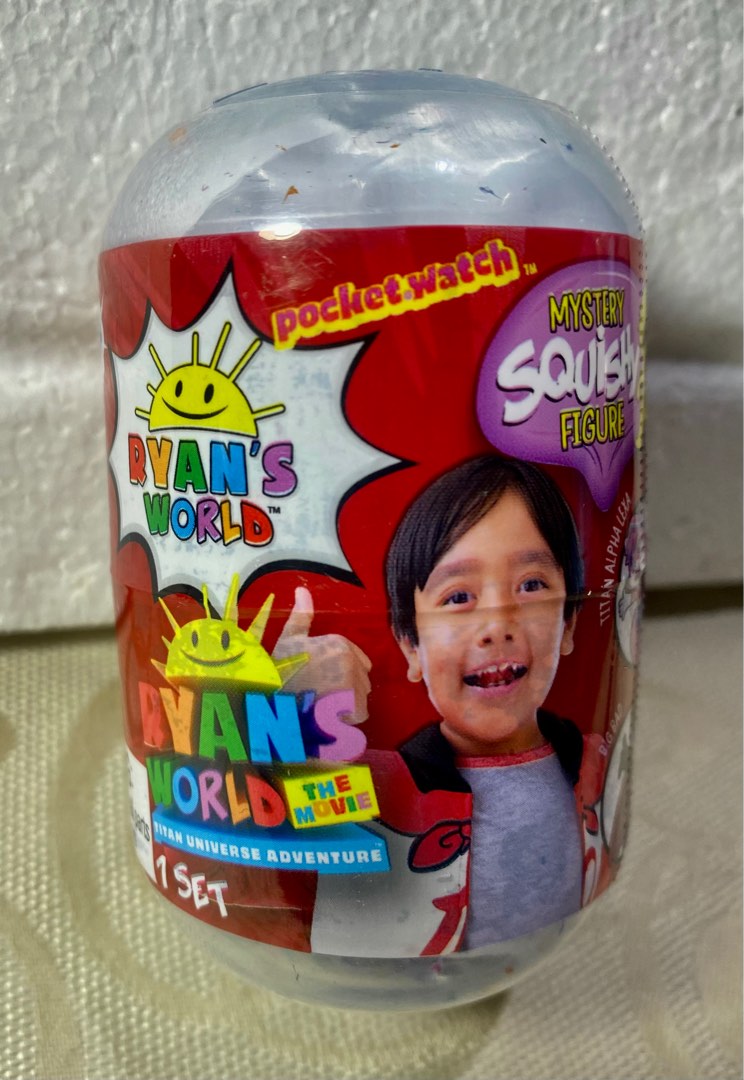 RYAN'S WORLD The Movie Titan Universe Adventure MYSTERY SQUISHY FIGURE ...