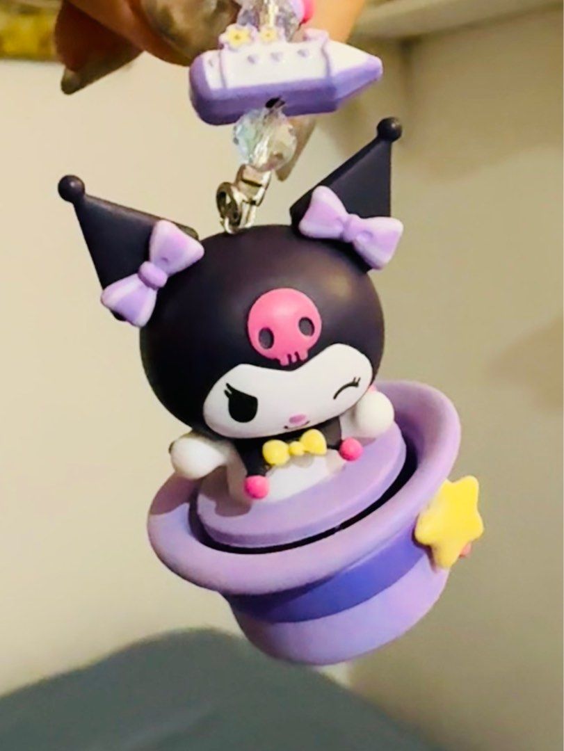 SANRIO KEYCHAIN - KUROMI MAGIC HAT (PURPLE)💜, Hobbies & Toys, Toys ...