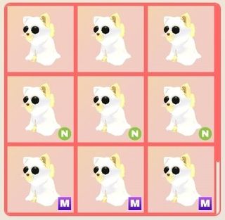 Ghost bunny adopt me For Sale | Toys & Games | Carousell Singapore