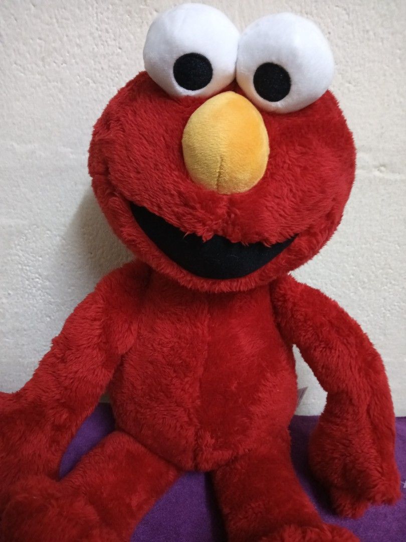 Sesame Street Elmo Plush Toy, Hobbies & Toys, Toys & Games on Carousell