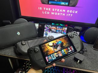 steamdeck LCD 512gb for sale or for swap, Video Gaming, Video Game ...