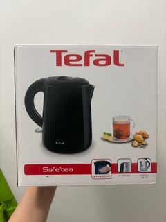Tefal Safe’Tea Electric Kettle 1.7 L – Black (KO2608), TV & Home ...