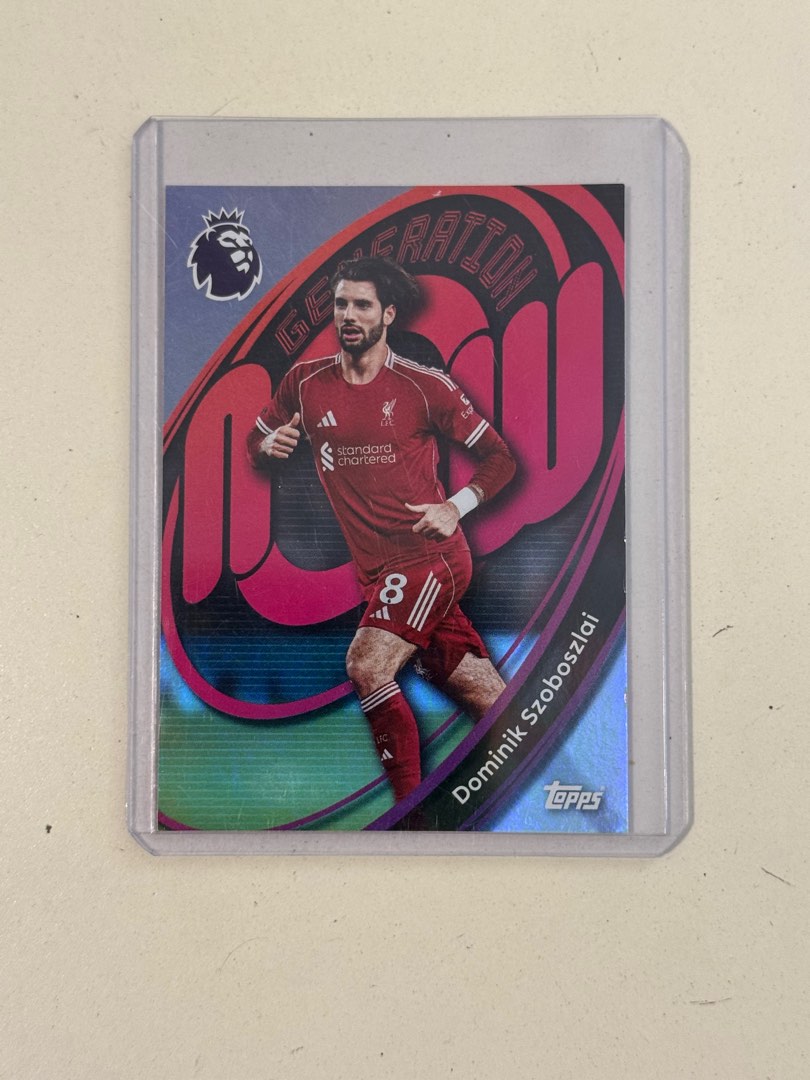 Topps Generation Now Dominik Szoboszlai Trading Card, Hobbies & Toys ...