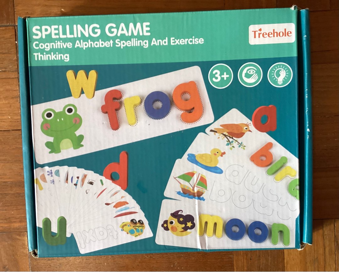 Treehole Spelling Game - Cognitive Alphabet Spelling, Hobbies & Toys ...